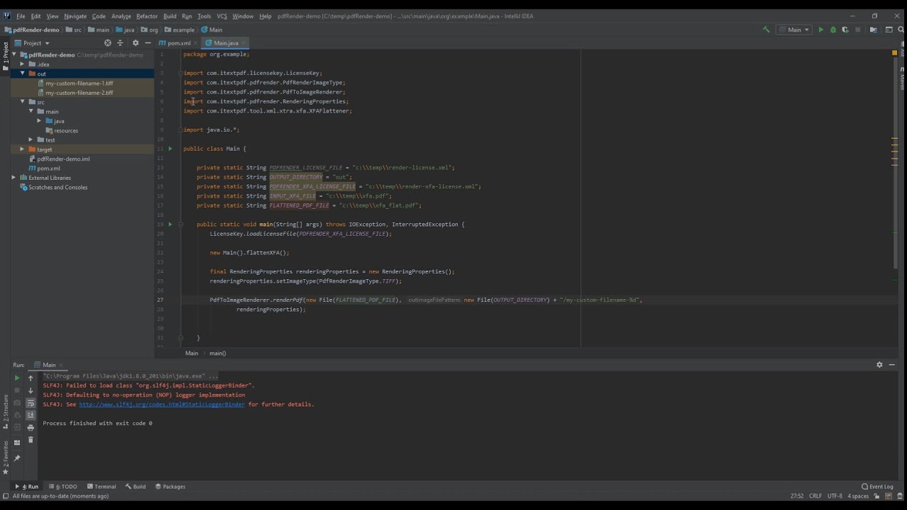PdfRender Tutorial 2 - Working with XFA