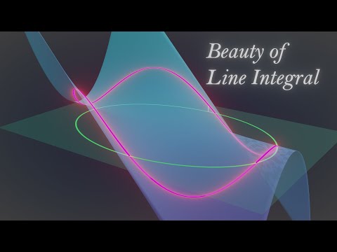Beauty of Line Integral (Calculus) .