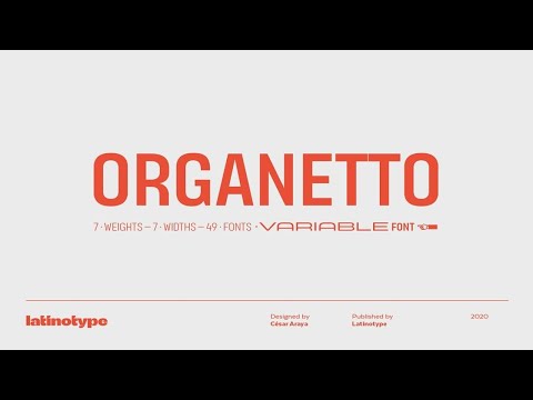 Organetto Font Free Download