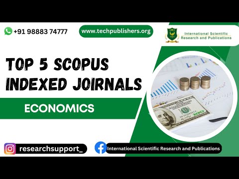 Top 5 scopus indexed journals in ECONOMICS