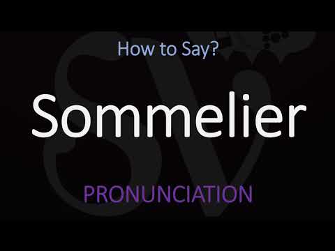 How to Pronounce Sommelier? (CORRECTLY)