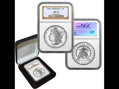 1880 MS64 NGC SMint Morgan Silver Dollar
