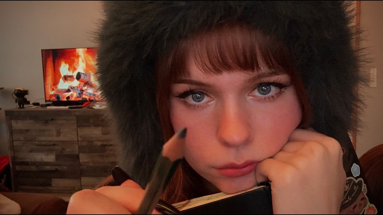 ASMR Drawing You (I Have A Crush On You)