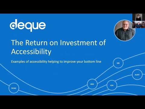 The Return on Investment of Accessibility