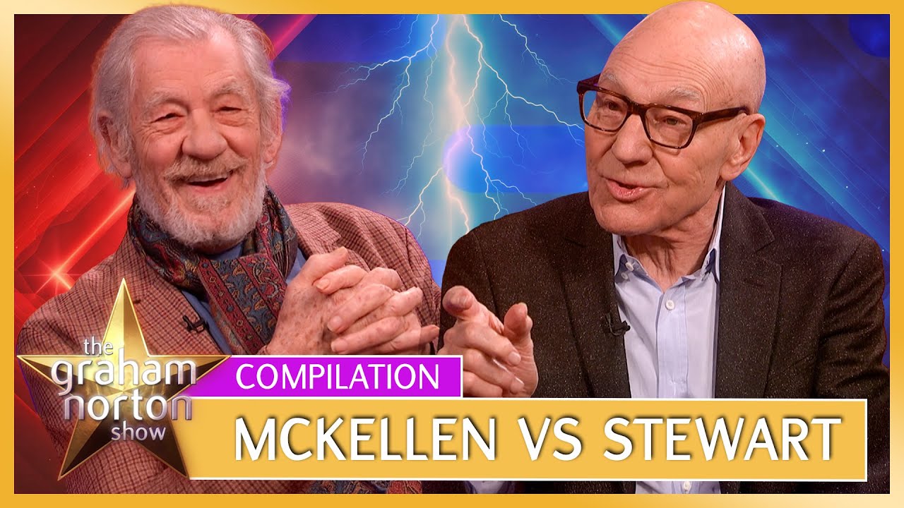 Comedy Clash: Ian McKellen vs Patrick Stewart | The Graham Norton Show