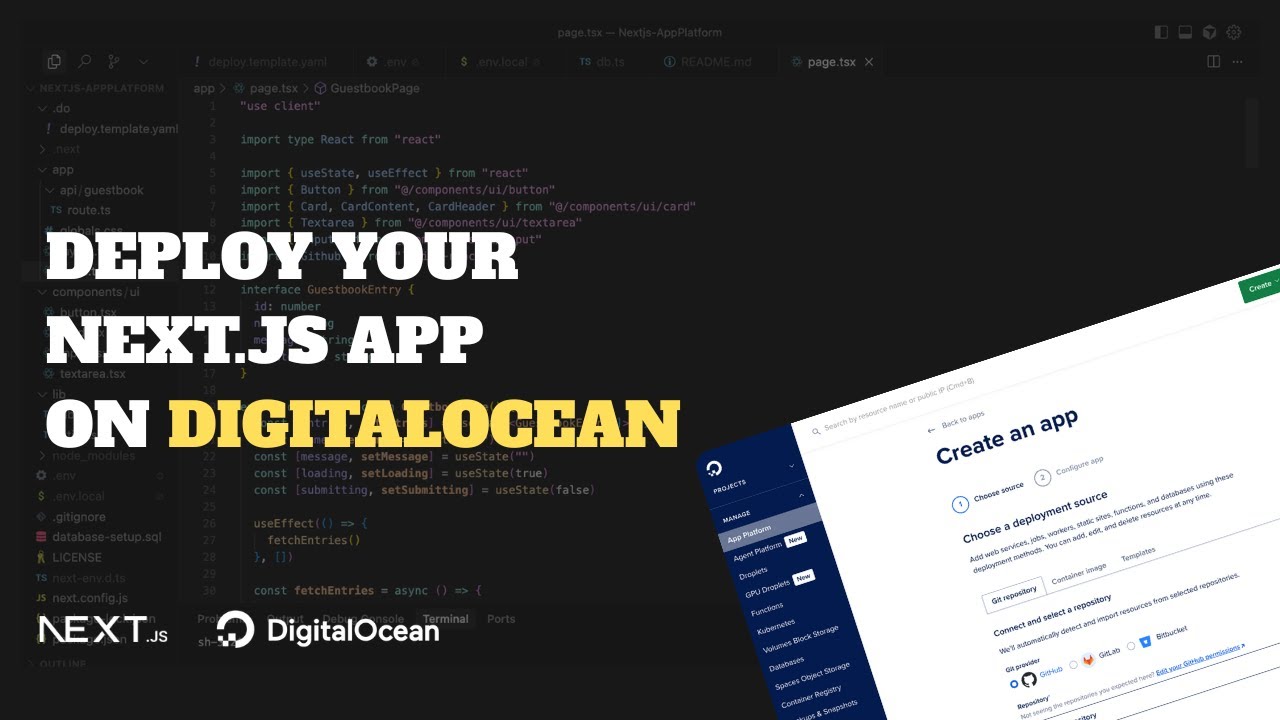 How to Deploy a Next.js App from GitHub to DigitalOcean
