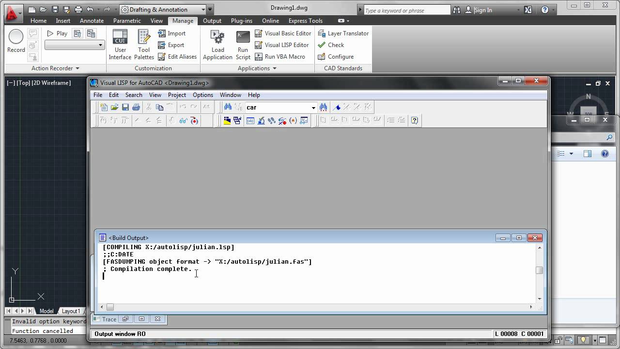 Robert Green: Customizing with AutoLISP Part 6