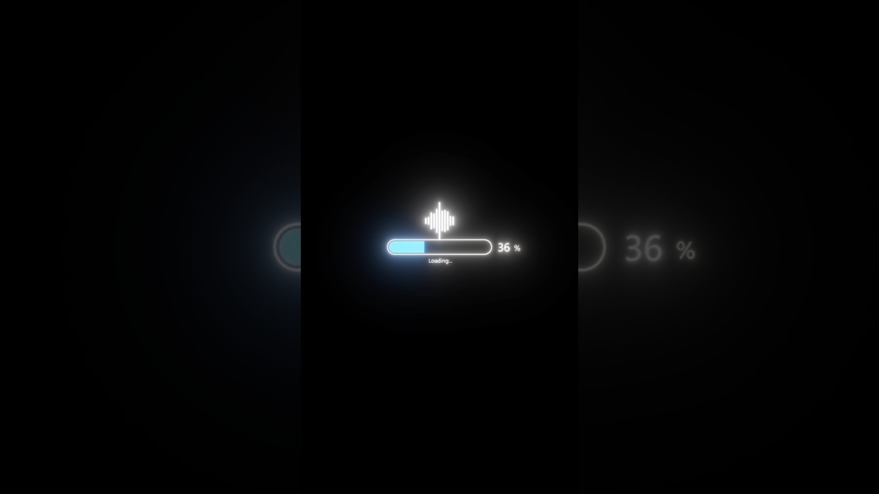 Loading Bar Green Screen Template | link in Description #edit