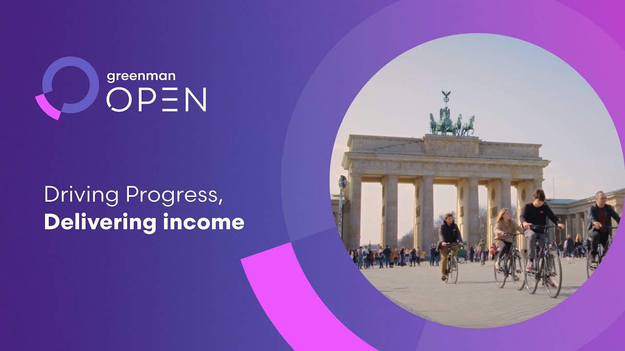 Greenman OPEN Driving Progress, delivering income