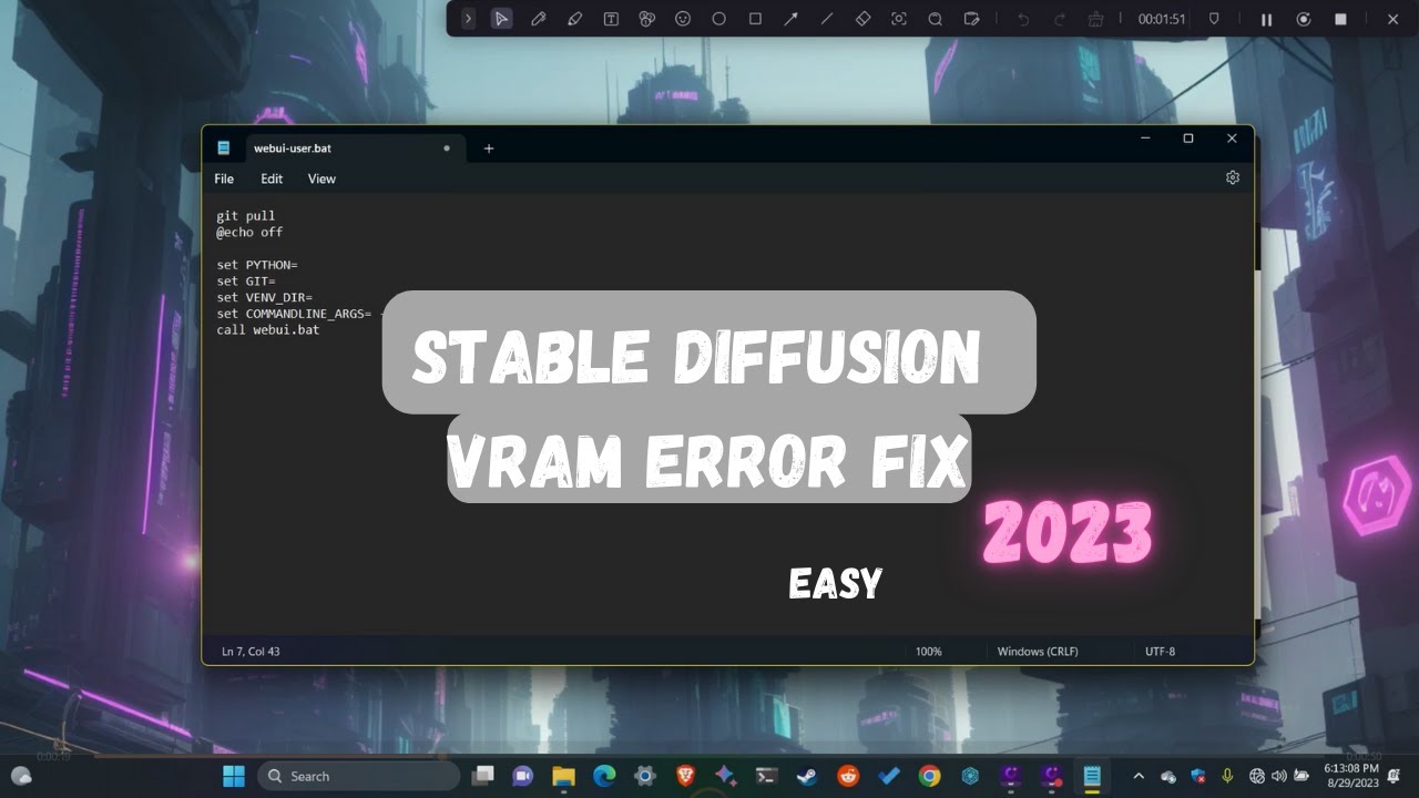 Stable Diffusion vram error: How to fix (2023) easy