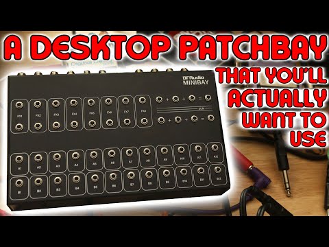 DF Audio Minibay v2 40-Point Desktop Patchbay | Reverb
