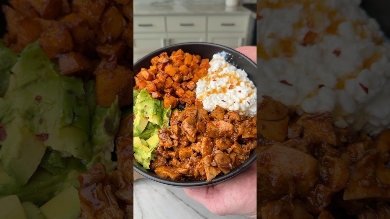 Chipotle Honey Chicken Protein Bowls | Easy 30 Minute Meal #food