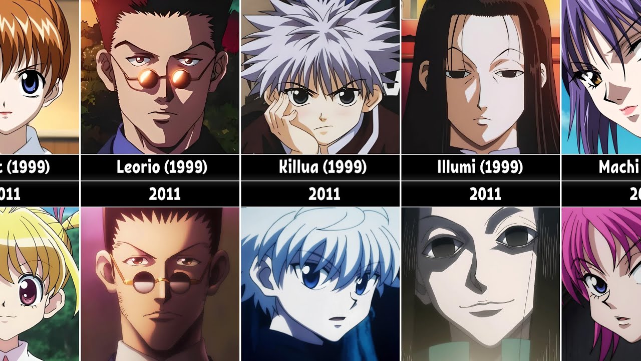 Hunter x Hunter Characters Changes After Remake