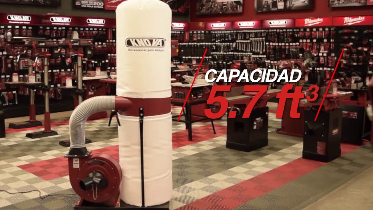 COLECTOR DE POLVO 2 H P KNOVA