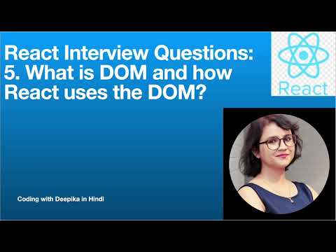 [English]"Mini Video on ReactJs:DOM in React | Interview Questions & Answers (2023)"