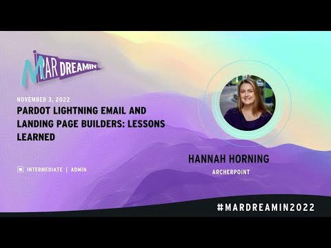 Pardot Lightning Email and Landing Page Builders Lessons Learned