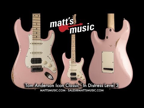 Tom Anderson Icon Classic Shell Pink In-Distress Level 3 | Reverb