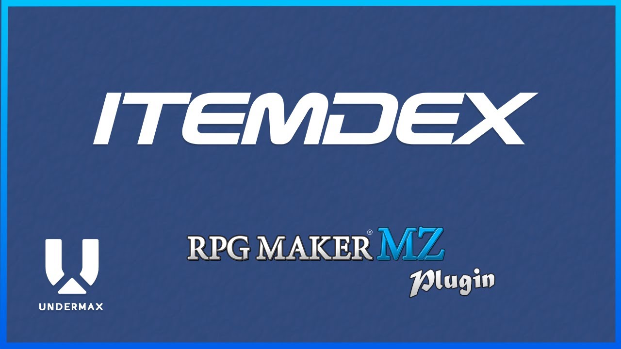RPG MAKER MZ Plugin: ItemDex (v1.1.0) Update