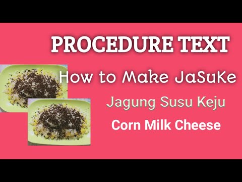Procedure Text Dalam Bahasa Inggris !! Video Pembelajaran !!How to make Jasuke