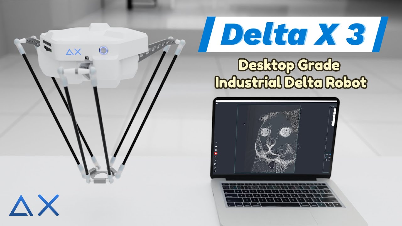 Delta X 3 - Industrial-Grade Desktop Delta Robot