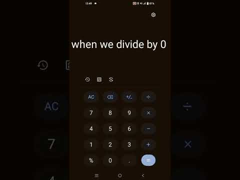 divide by 0