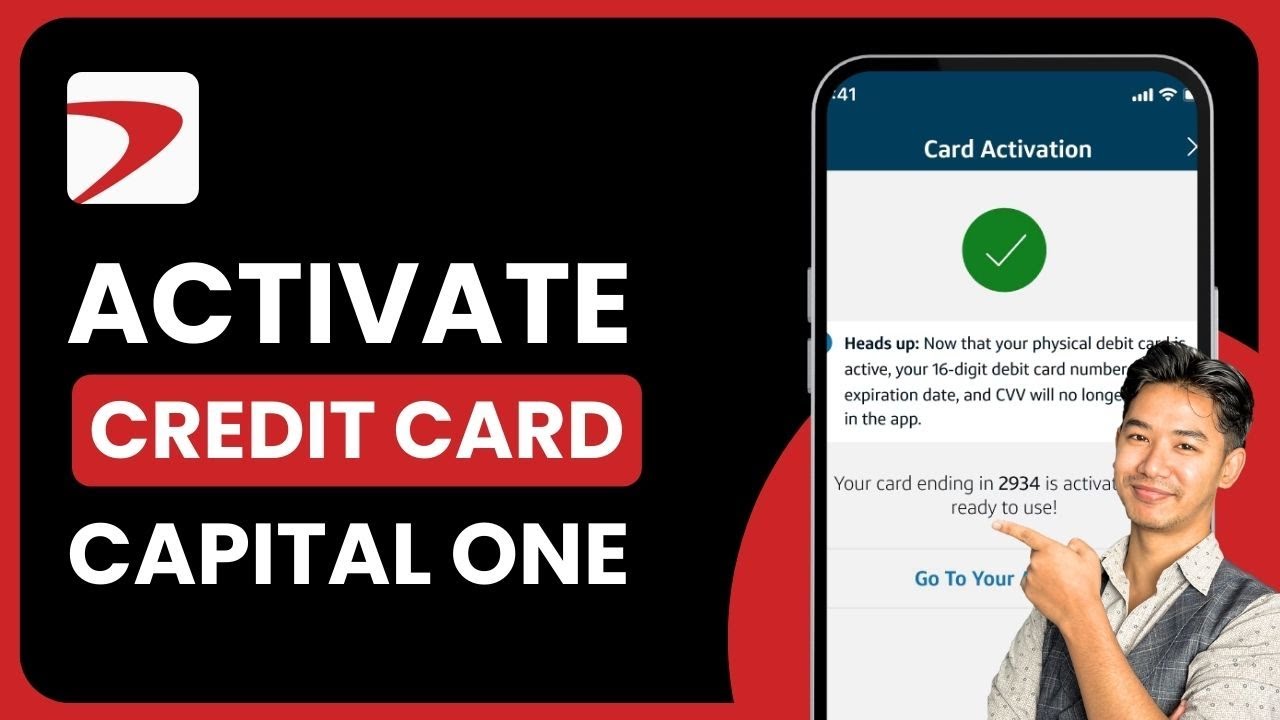 How to Activate Capital One Credit Card on App !
