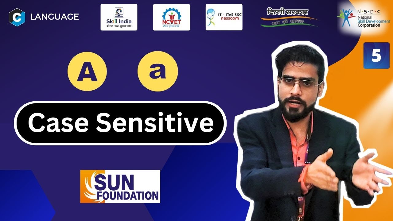 Is the C language case-sensitive? | What do you mean by Case Sensitive in C Language Full Course #5