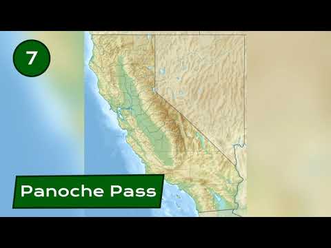 Top 10 Mountain passes in California of All Time