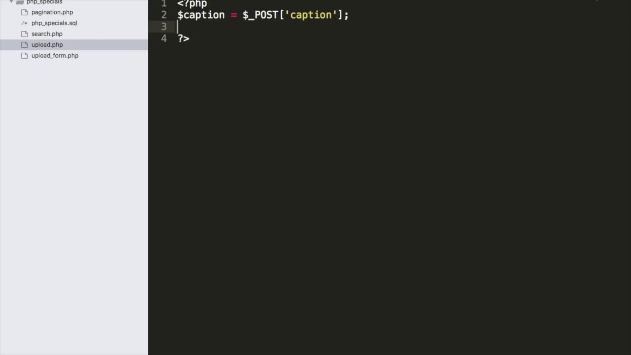 PHP Specials - File upload using PHP