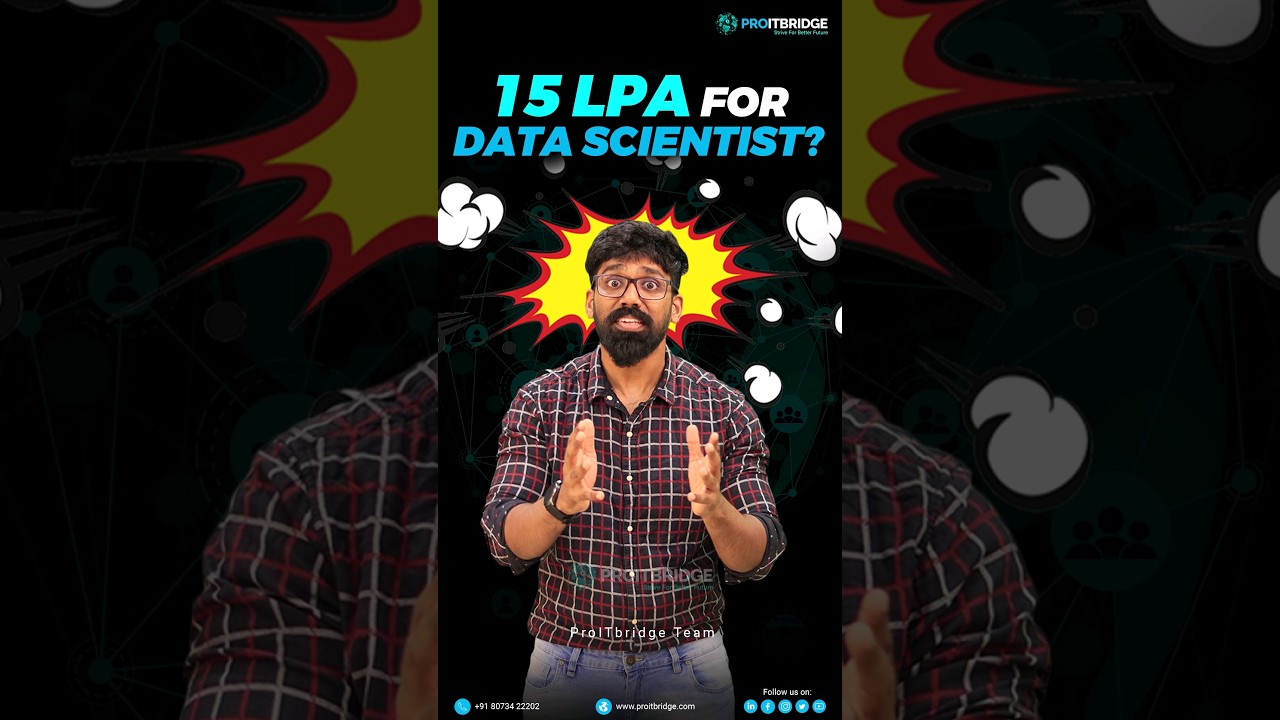 🤔15LPA for Data Scientist? Watch till the end || +91 80734 22202 #datascience  #MachineLearning #ai