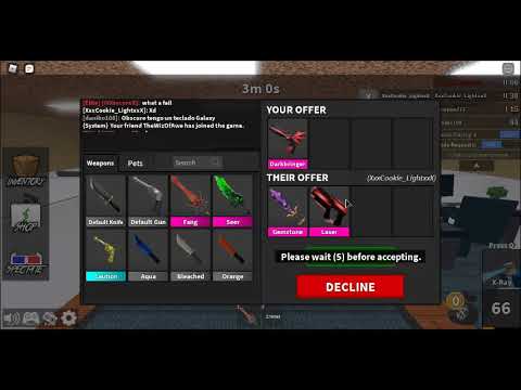 W/F/L? Trading DarkBringer (MM2).