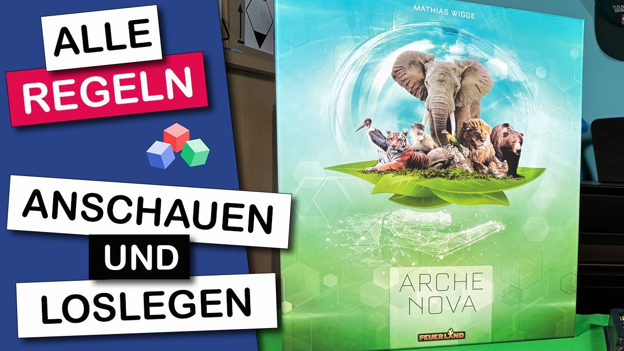 Arche Nova - Board Game Instructions - All Rules