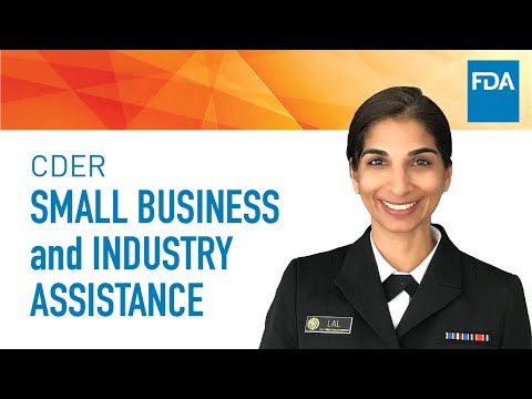 CDER Small Business and Industry Assistance Overview (12of14) REdI 2018