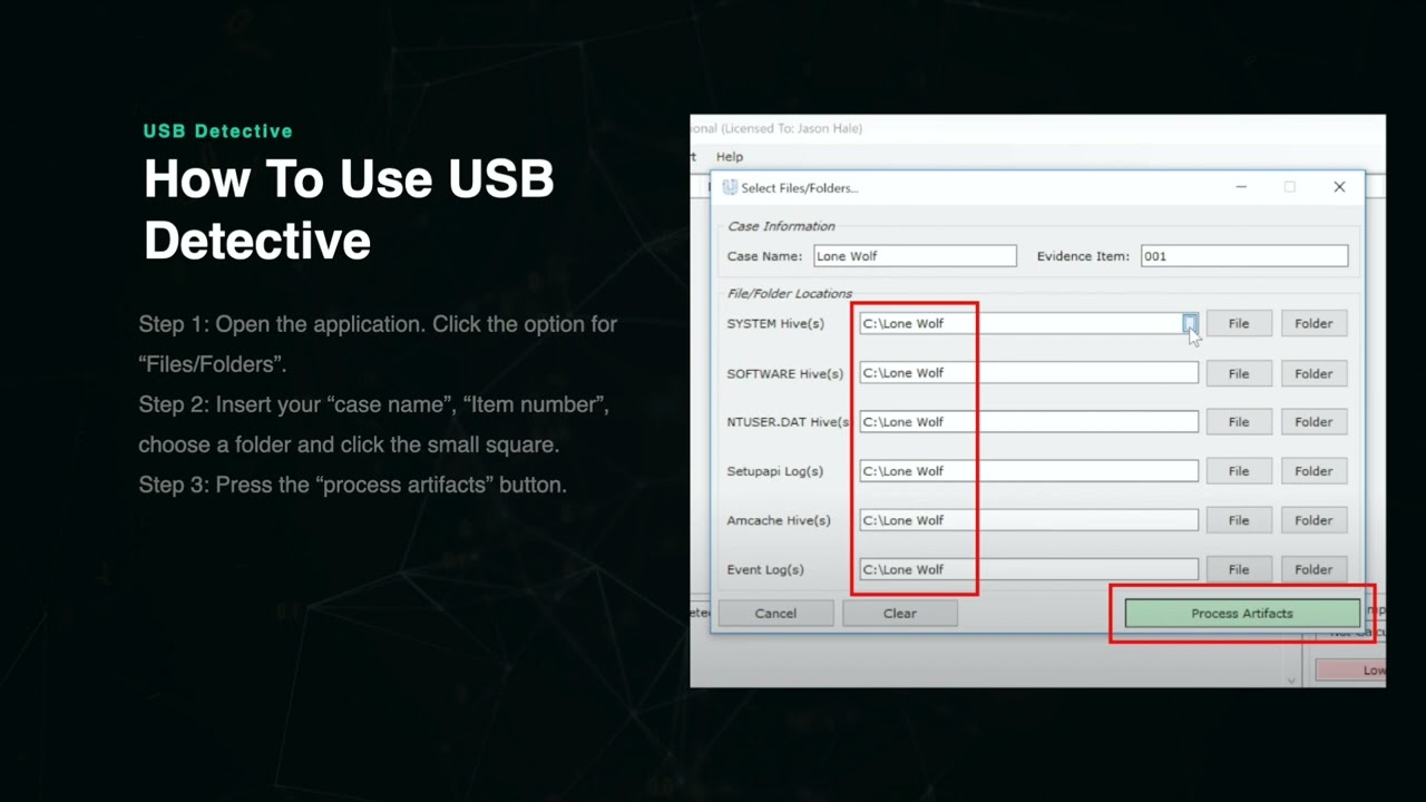 Digital Forensics Tool: USB Detective