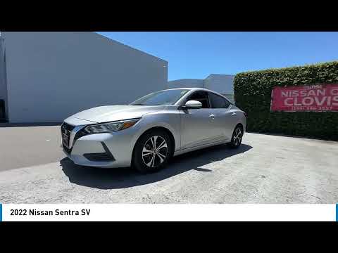 2022 Nissan Sentra Brilliant Silver Black madera Visalia Fresno Financing Clovis Used stock Service