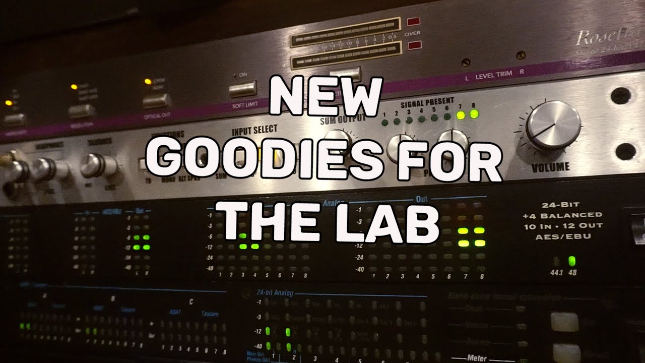 New Equipment for the lab