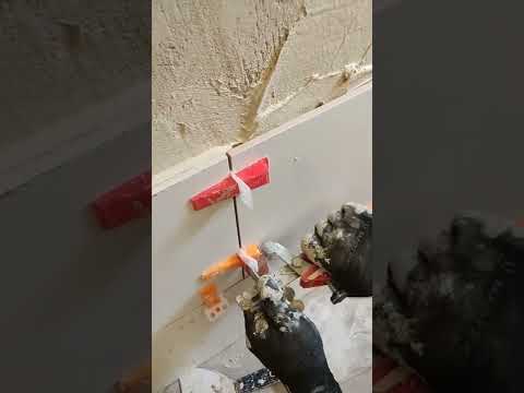 Tile leveling system #shorts