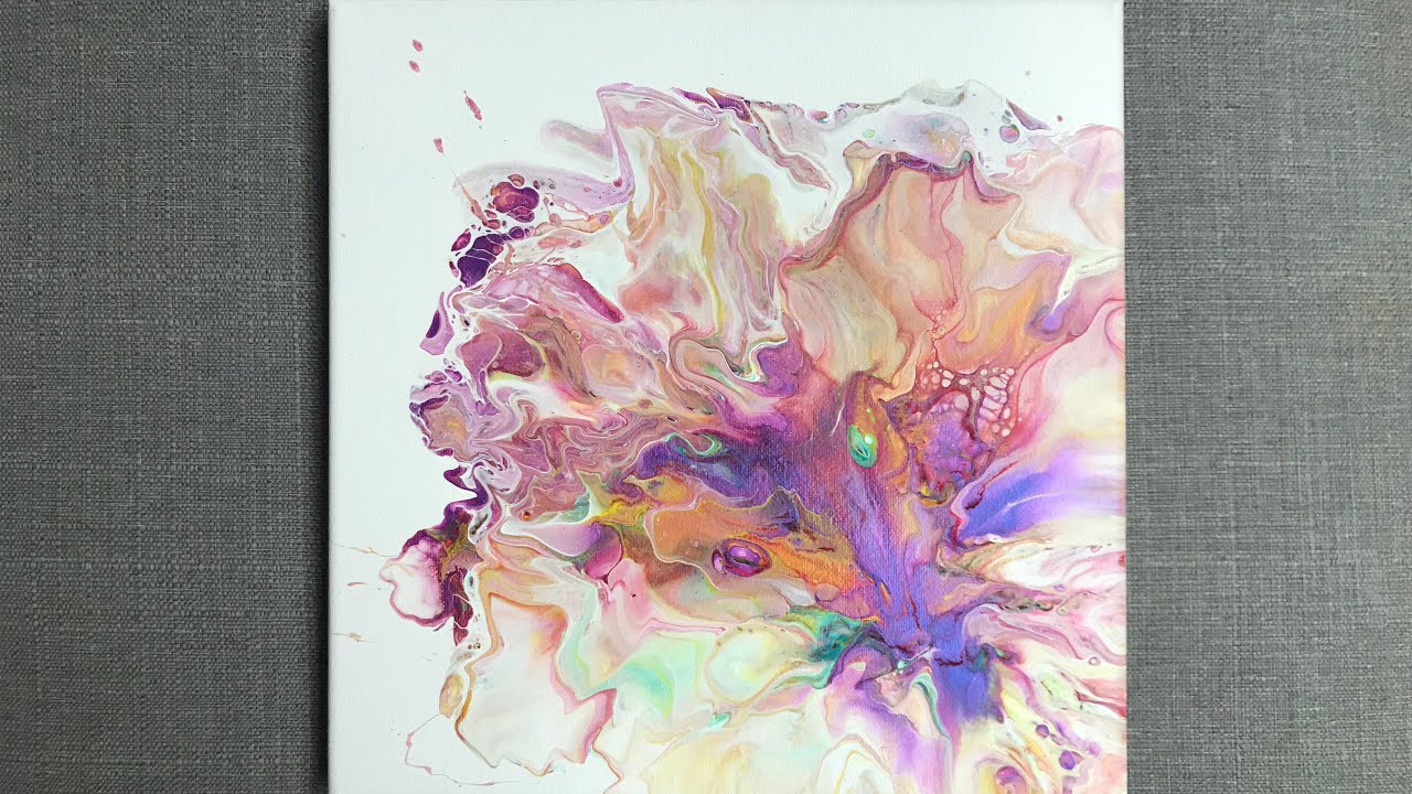 (92)Acrylic Pouring - Dutch Pour