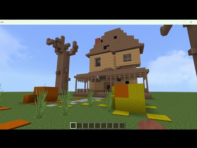 Monster House Minecraft. Minecraft Map