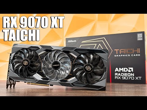 ASRock Radeon RX 9070 XT Taichi - Review