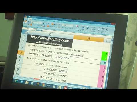 Medical Terminology JJ-T01-0045 albuminuria