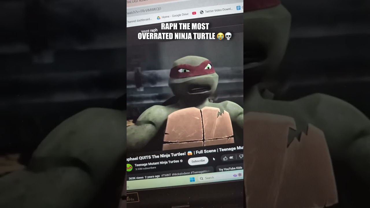 RAPHAEL THE WORST NINJA TURTLE