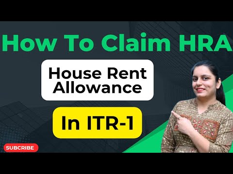 How to Claim HRA in ITR? | How To Calculate HRA in ITR? | ITR 2025-26 | New Method of ITR Filing