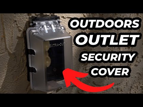 Weatherproof And Security Outlet Cover From Ultra Pro