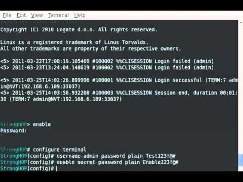 SHEL Lessons: How to change default password for user admin
