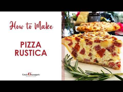 How to Make the BEST Pizza Rustica | Uncle Giuseppe's Recipes ( Episode 35 )
