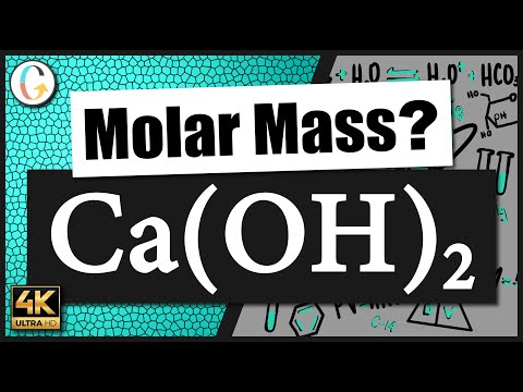 How to find the molar mass of Ca(OH)2 (Calcium Hydroxide)