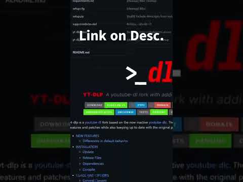 How To Download Videos From Cmd!