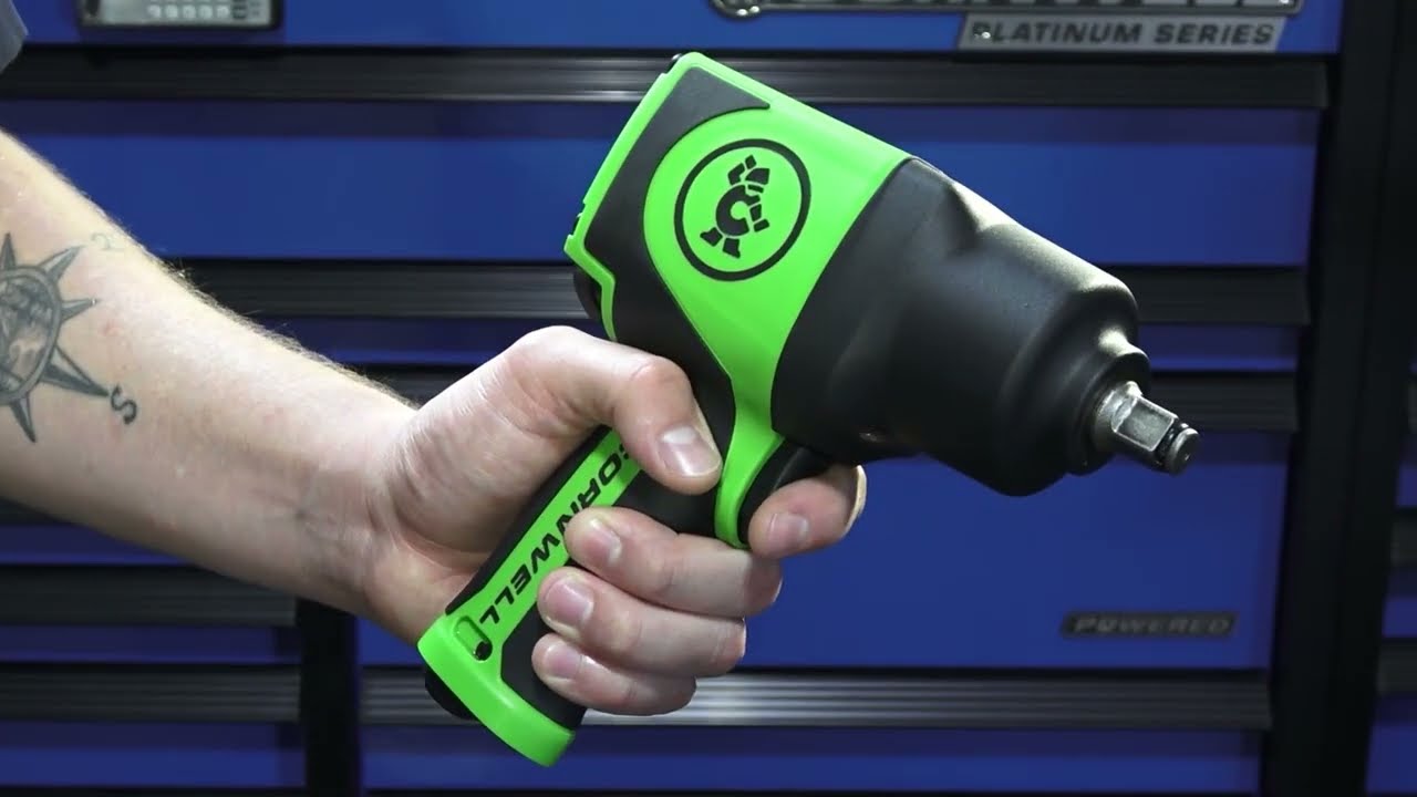 CAT4280A / CAT4280GA 1/2” bluePOWER® Super Duty Impact Wrench, Blue / Green