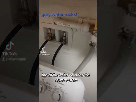 Grey water system - laundry to landscape